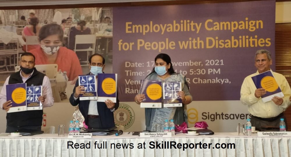 JSLPS and SightSavers launched Employment Campaign for Disabled