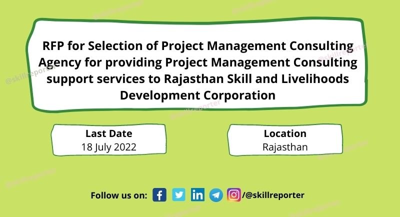 RSLDC inviting proposals for project management consulting support ...